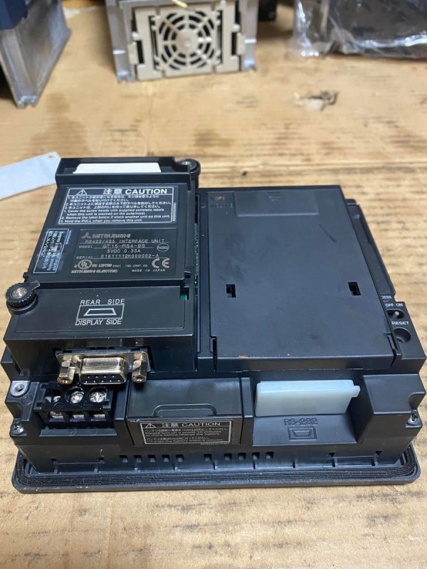GT1555-QTBD GOT1000 5.7型三菱電機画面 インターフェイスGT15-RS4-9S付き – TENNOMACHINE SHOP
