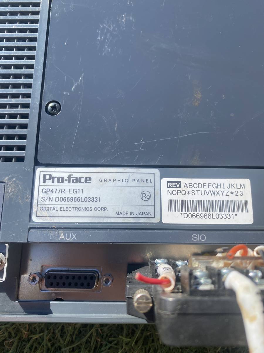 PROFACEタッチパネルGP477R-EG11 – TENNOMACHINE SHOP