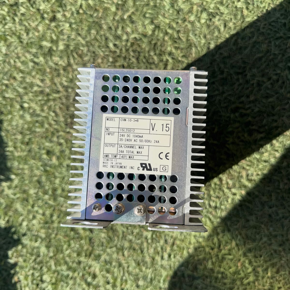 5A262 中古 RKC POWER SUPPLY CVM-10-3*B 24VDC 1040mA 35-240VAC 24A ...